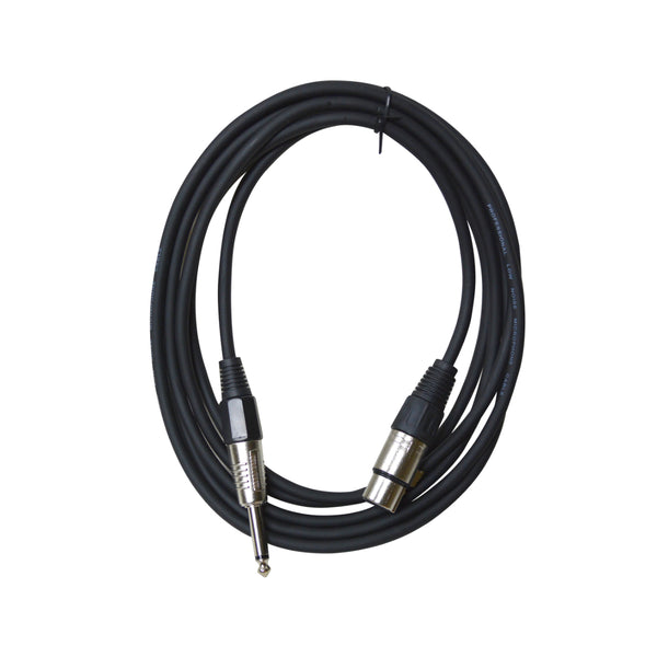 CABLE MICROFONO PLUG-XLR 5M CARVERPRO MEPX-02 - Fotosol