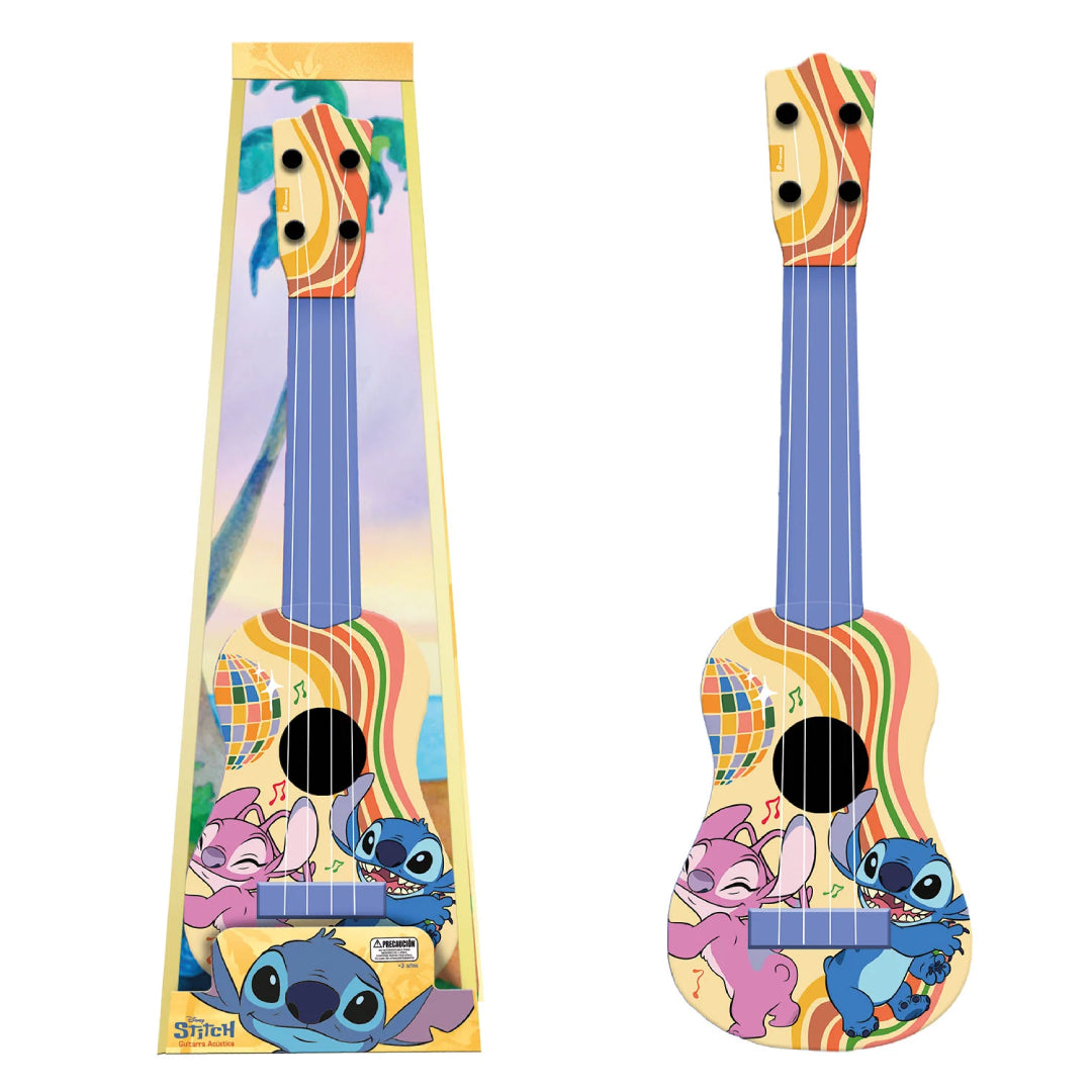 GUITARRA ACUSTICA DE JUGUETE STITCH DISNEY 560615 – Fotosol