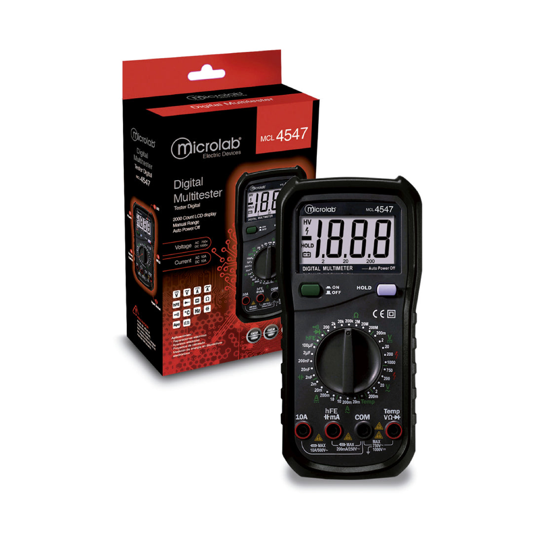 MULTI TESTER DIGITAL MLAB (4547) – Fotosol