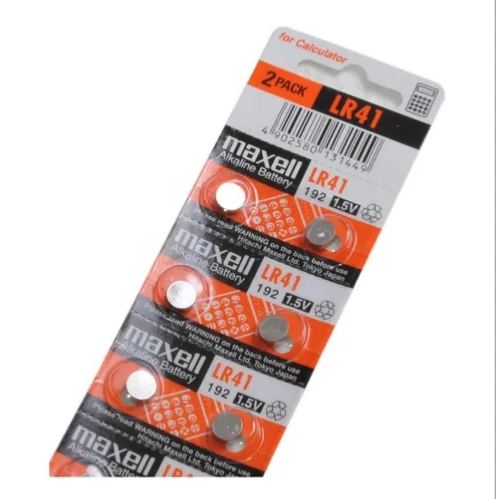 Pilas LR41 Maxell (1 unidad) - Fotosol